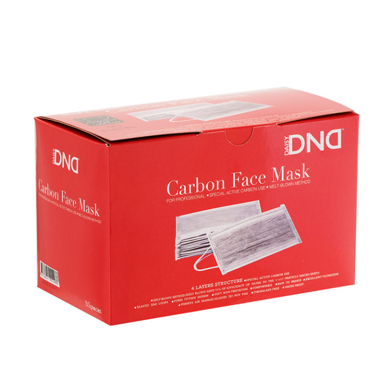 DND Carbon Activated Face Masks - DND Gel Europe