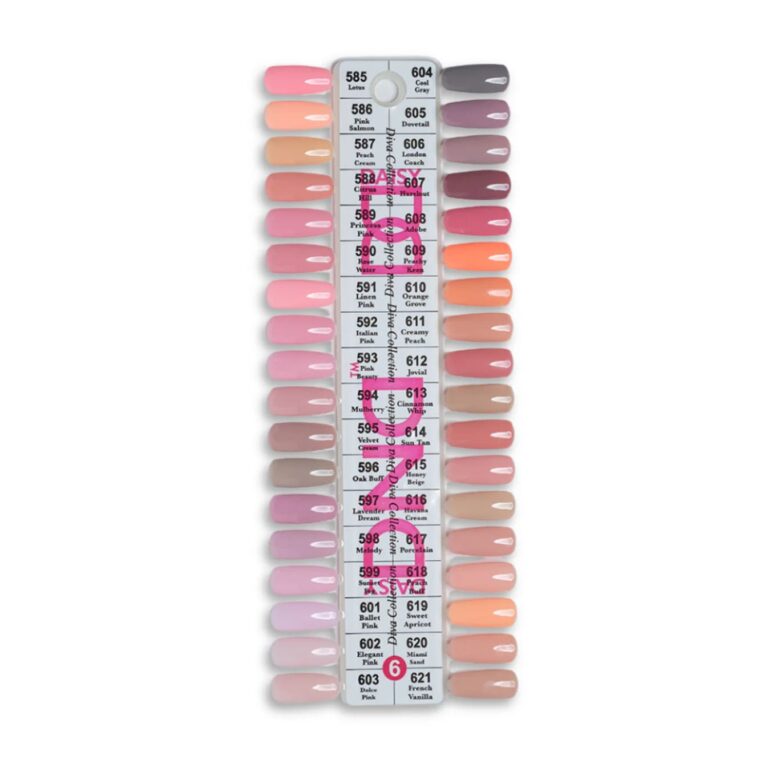 DND Duo Color Swatches - Single - 6 - DND Gel Europe