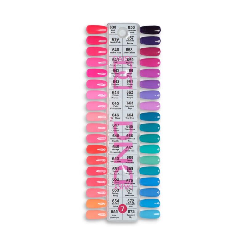 DND Duo Color Swatches - Single - 7 - DND Gel Europe