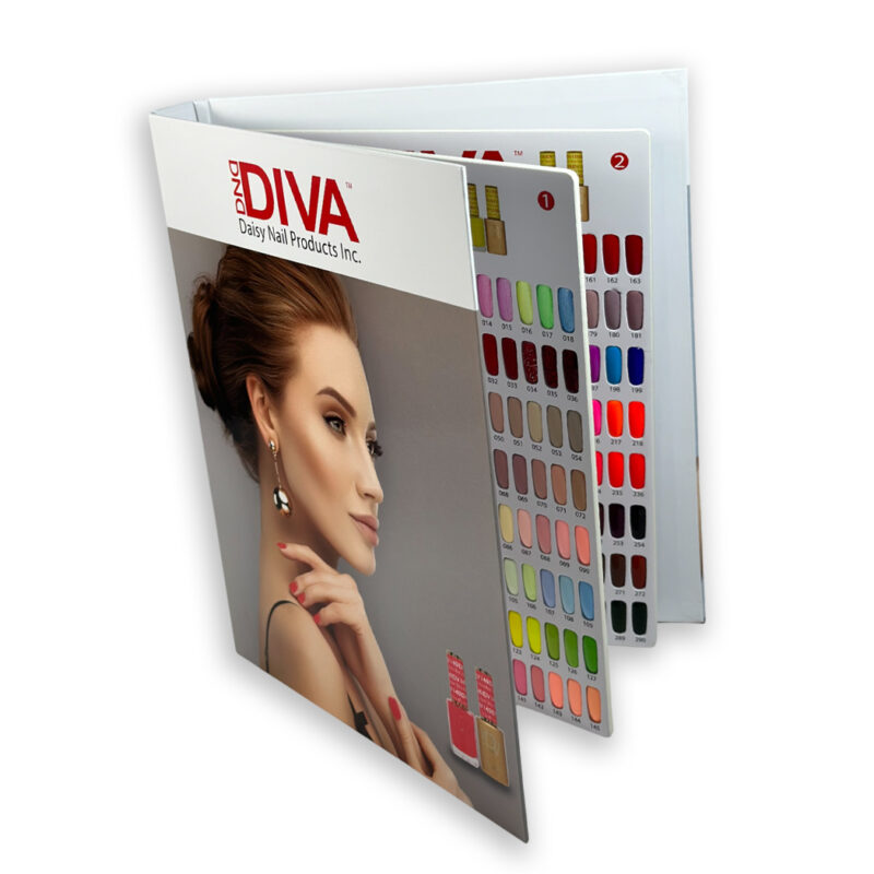 DIVA Complete Swatch Booklet 001-290 - DND Gel Europe